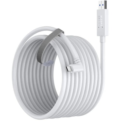 Кабель для Oculus Quest 2 Link Cable MiMAXO (5м.) USB 3.0 Type A-Type C White