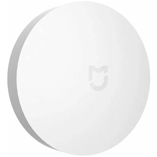 Выключатель-кнопка Xiaomi Mi Wireless Switch (YTC4040GL), Wi-Fi, Bluetooth, CR2032, белый