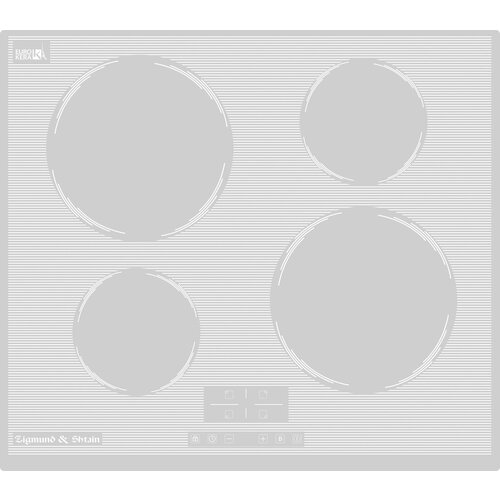 Индукционная варочная панель Zigmund & Shtain CI 32.6 W, цвет панели белый, цвет рамки белый