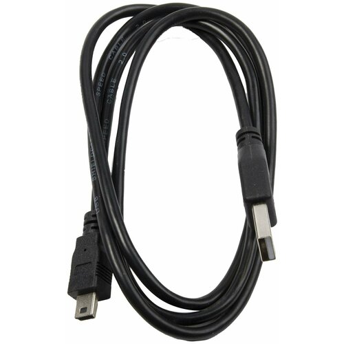 Кабель USB-miniUSB Oxion Стандарт 1 м, ПВХ/медь, цвет чёрный