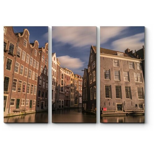 Модульная картина Прекрасный Амстердам 120x86