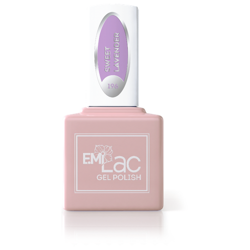 E.Mi гель-лак для ногтей Gel polish, 9 мл, 196 лаванда