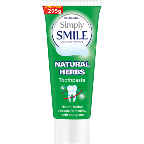 Зубная паста Simply Smile Лечебные травы, 250 мл