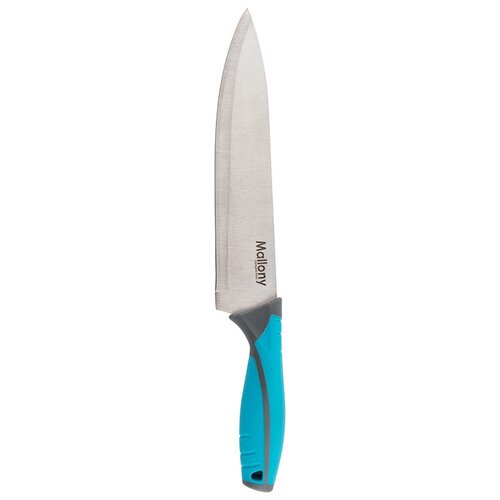 Набор ножей Шеф-нож Mallony Arcobaleno MAL-01AR, лезвие: 20 см, серебристый/синий