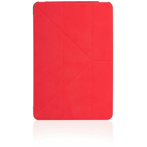 Чехол полиуретановый с задней пластиковой крышкой Y-сложение iPad mini 4 красный