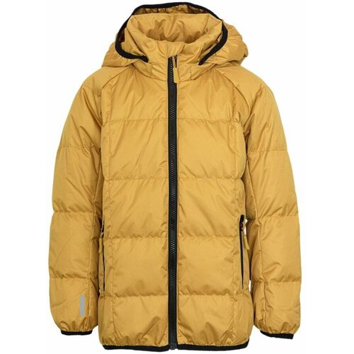 Куртка КОТОФЕЙ, размер 116, желтый
