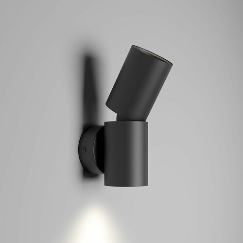 Настенный светодиодный светильник Elektrostandard Deep черный (40126/LED)