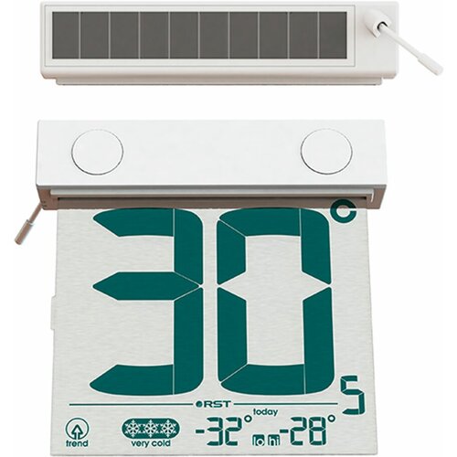 Термометр цифровой RST 01388 с солнечной батареей, оконный