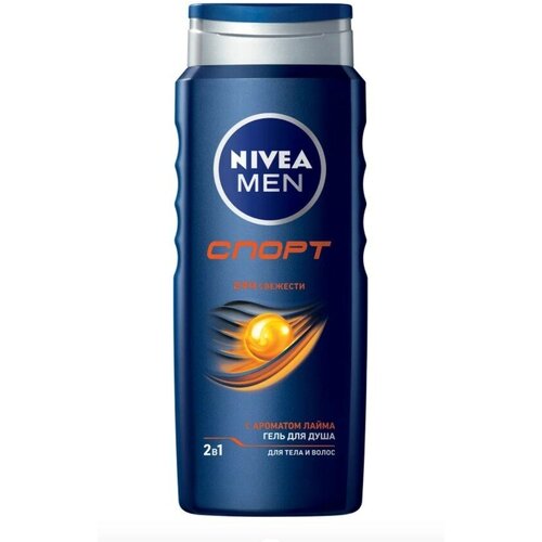 Набор из 3 штук Гель для душа Nivea Men Спорт 500мл