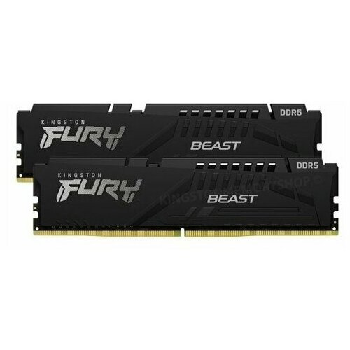 Оперативная память 64 Gb 5600 MHz Kingston HYPERX FURY BEAST (KF556C40BBK2-64)