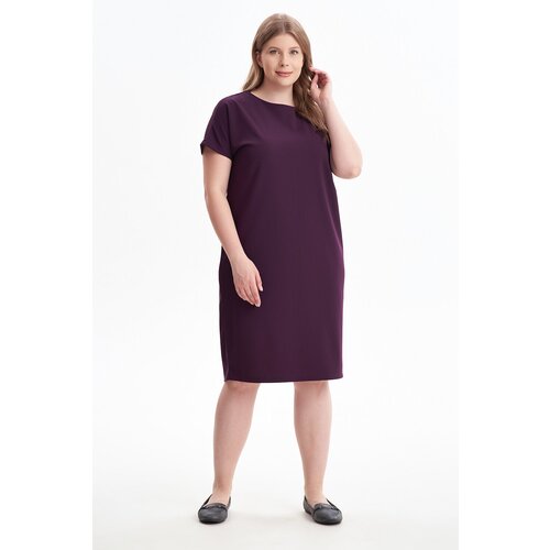 Платье Olsi, размер 66, фиолетовый