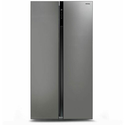 Холодильник Side by Side Ginzzu NFI-5212 темно-серый