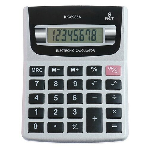 Калькулятор настольный, 8 - разрядный, KK - 8985А, с мелодией