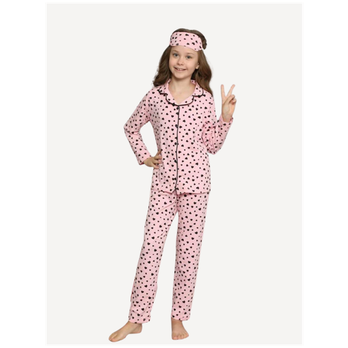 Пижама  ПижаМасс, размер 104, розовый
