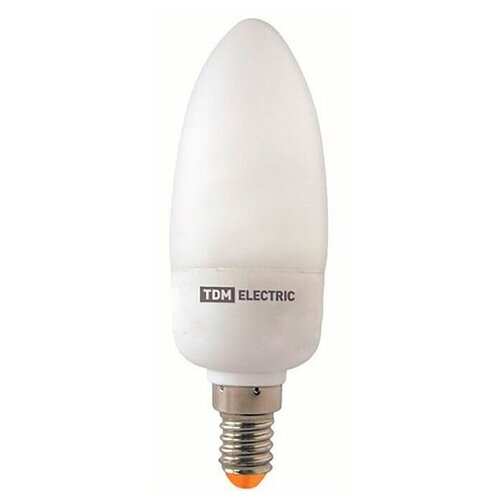 Лампа энергосберегающая КЛЛ-С-11 Вт-2700 К–Е14 TDM