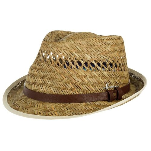Шляпа Herman, размер 61, бежевый