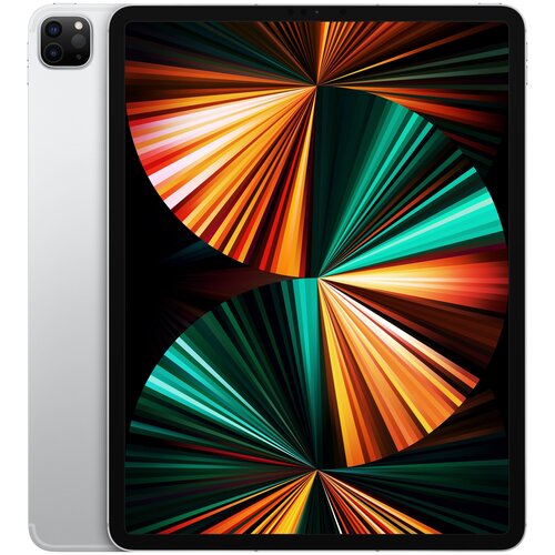 12.9" Планшет Apple iPad Pro 12.9 (2021) M1, 16/2 ТБ, Wi-Fi + Cellular, iPadOS, серебристый