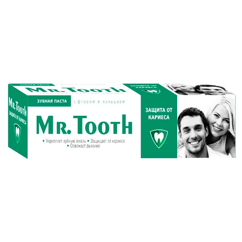 Зубная паста Mr.Tooth Защита от Кариеса 100 мл