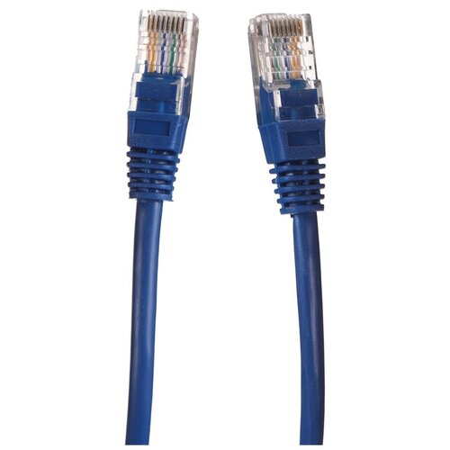 Сетевой кабель Gembird Cablexpert UTP cat.5e 7.5m Blue PP12-7.5M/B