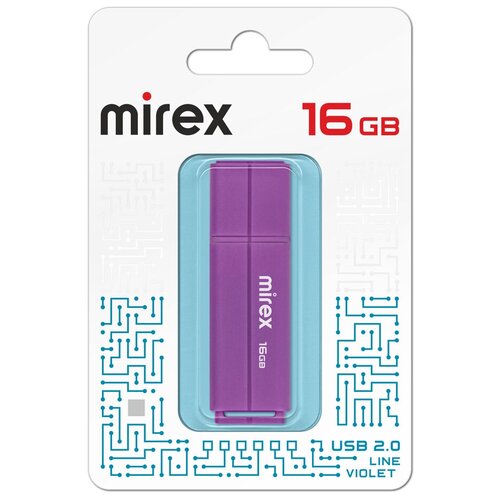 Флешка Mirex 13600-FMULVT16 16Gb (13600-FMULVT16)