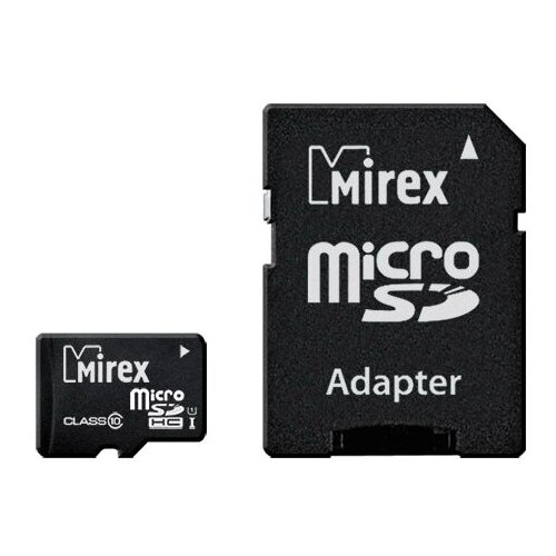 Карта памяти microSDHC Mirex, 16Gb, Class 10