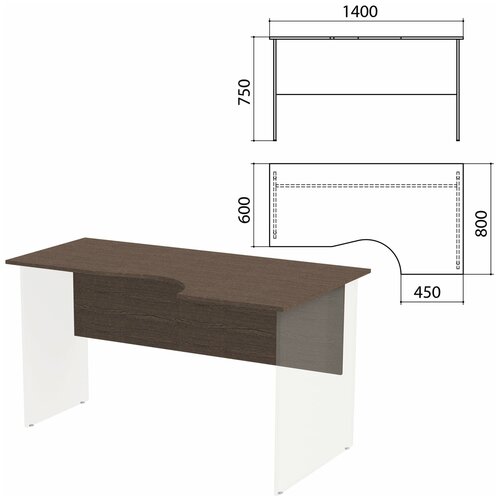 Столик складной для ноутбука, компьютера в кровать для завтрака деревянный (50х30х25см) с охлаждением, бамбук, Daswerk, 532583