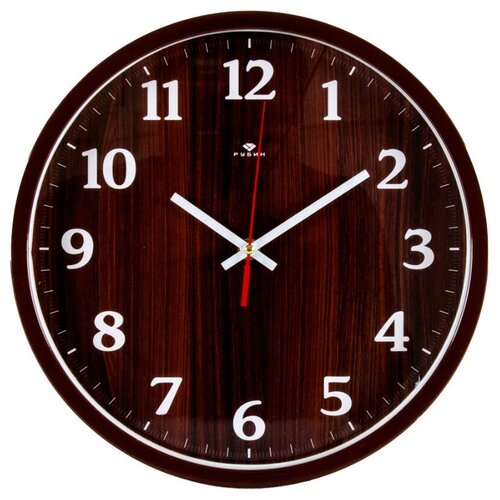Часы рубин 3027-136 настенные коричневый