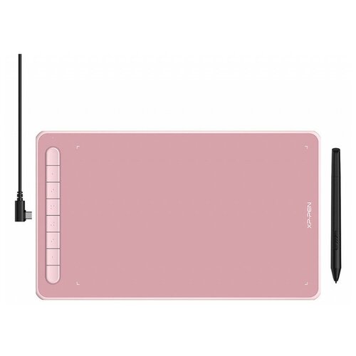 Графический планшет XPPen Deco Deco LW Pink USB розовый