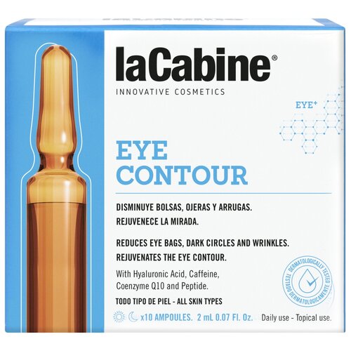 LaCabine Концентрированная сыворотка в ампулах для контура век Eye Contour Ampoules, 10 шт.
