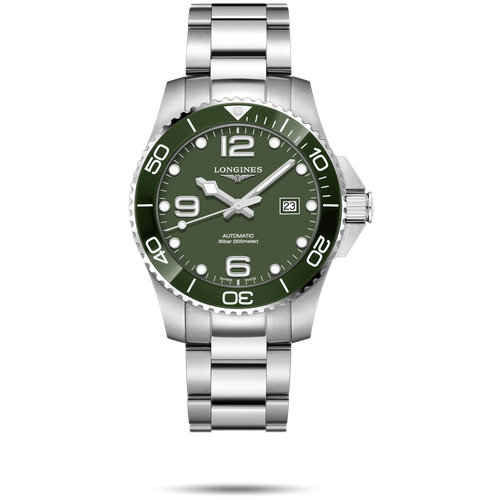 Наручные часы LONGINES Классика, мультиколор, зеленый