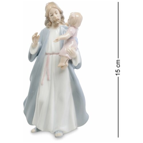 Статуэтка Иисус с девочкой (Pavone) JP-40/22 113-107470