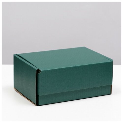 Коробка подарочная Upak Land 22 х 16,5 х 10 см, изумрудный