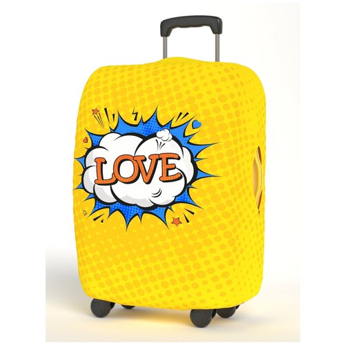 Чехол для чемодана  RATEL, 55х85х35 см, желтый