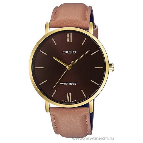Наручные часы CASIO Collection, коричневый, бежевый