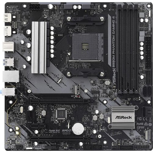 Материнская плата Asrock B550M Phantom Gaming 4