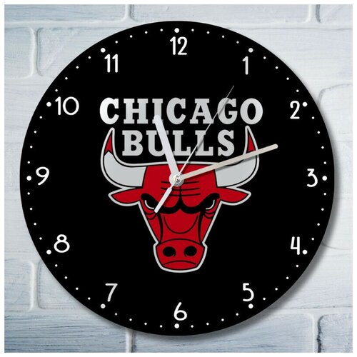 Настенные декоративные часы УФ с ярким рисунком, диаметр 28см игры NBA (нба, баскетбол, PS, Xbox, PC, Switch) 4650