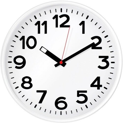 Часы настенные, серия: Классика, плавный ход, d-30.5 см