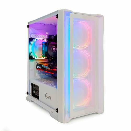 Игровой PC юкомс Xeon E5 2650v3, GTX 1050 2GB, SSD 240GB, 16GB DDR4, БП 450W, win 10 pro, White game case