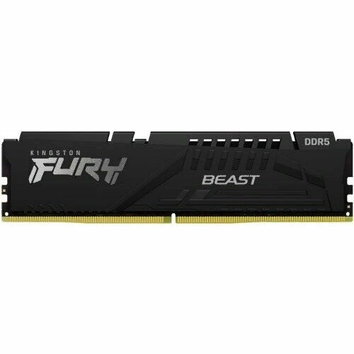 Kingston Память DDR5 32Gb 6000MHz KF560C36BBE-32 Fury Beast Black RTL Gaming PC5-48000 CL36 DIMM 288-pin 1.35В dual rank с радиатором Ret