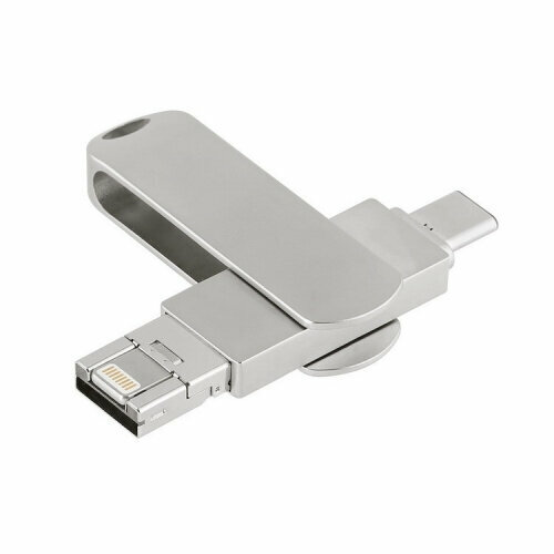 Флешка 3 в 1 для USB / iPhone / Type-C /256 ГБ