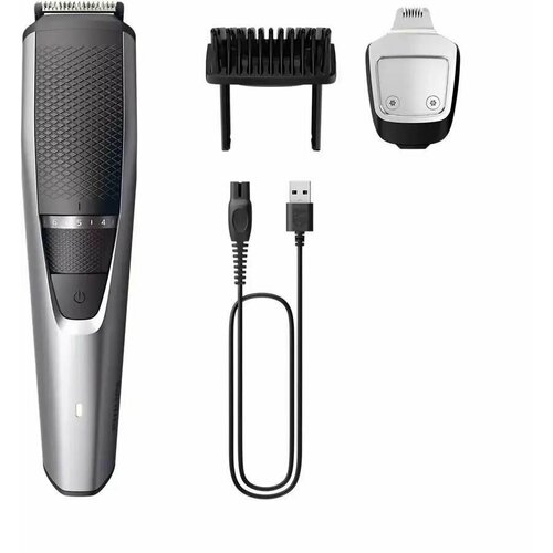 Триммер Philips Series 3000 BT3239/15 серебристый/серый