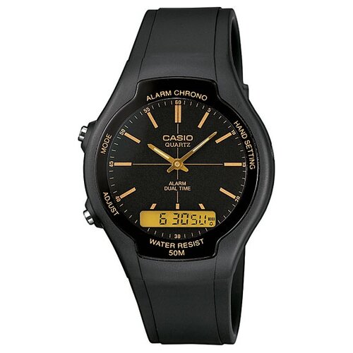 Наручные часы CASIO Collection AW-90H-9E, черный