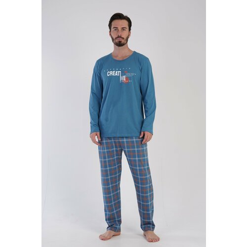 Пижама , размер M, голубой