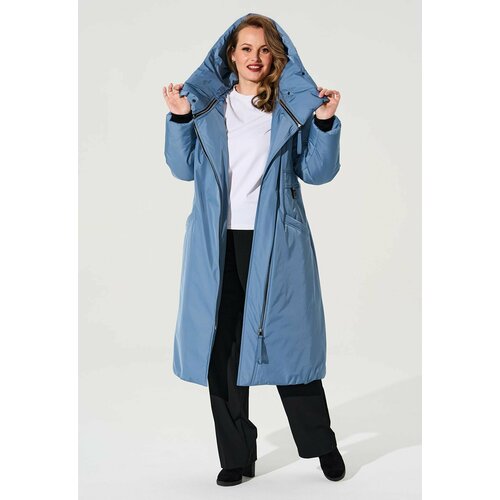 Куртка D'IMMA fashion studio Аласси, размер 50, голубой
