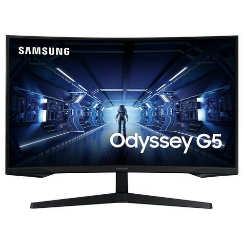 32" Монитор SAMSUNG C32G55TQ Odyssey G55T (VA,2560x1440,144Hz) черный