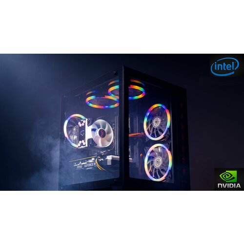 Системный блок игровой компьютер (Intel Core i5-12400F, RAM 32 ГБ, SSD 1 TБ, NVIDIA GeForce RTX 3060 (12 Гб), Windows 10 Pro)