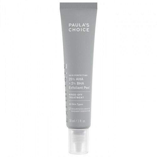 Отшелушивающий омолаживающий пилинг для лица PAULA'S CHOICE Skin Perfecting 25%AHA +2%BHA Exfoliant Peel 30ml