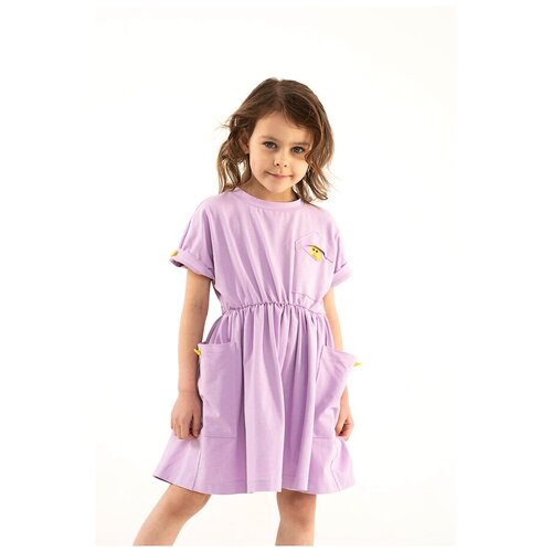 Платье Leya.me, размер 140, фиолетовый