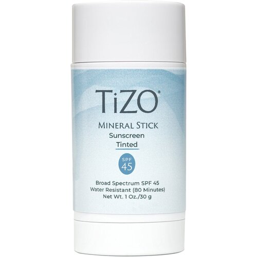 TIZO Тонирующий солнцезащитный стик для лица SPF45 Mineral Stick Sunscreen Tinted 30 гр