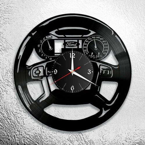 Настенные часы с изображением приборной панели Ford, Форд